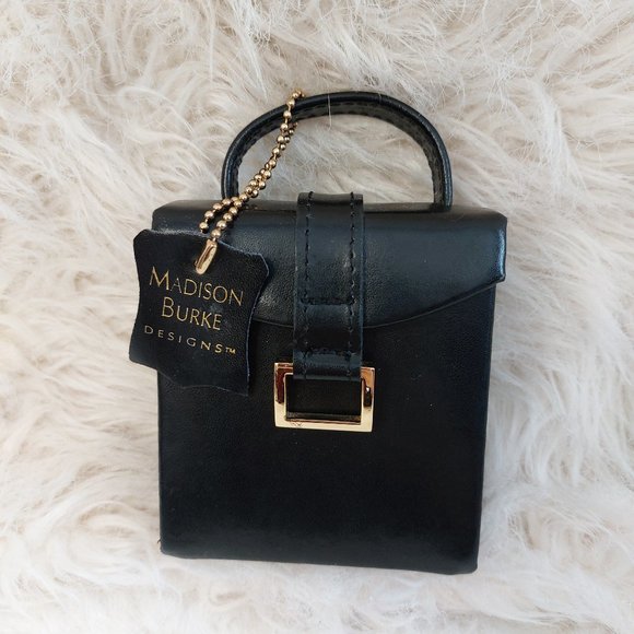 Madison Burke Design | Bags | Madison Burke Design Black Genuine ...